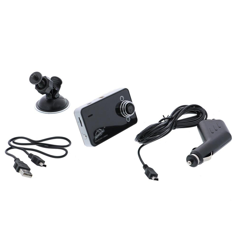 Armor All HD Dash Camera, 1080P Car Dashboard Camera with Suction Moun ...